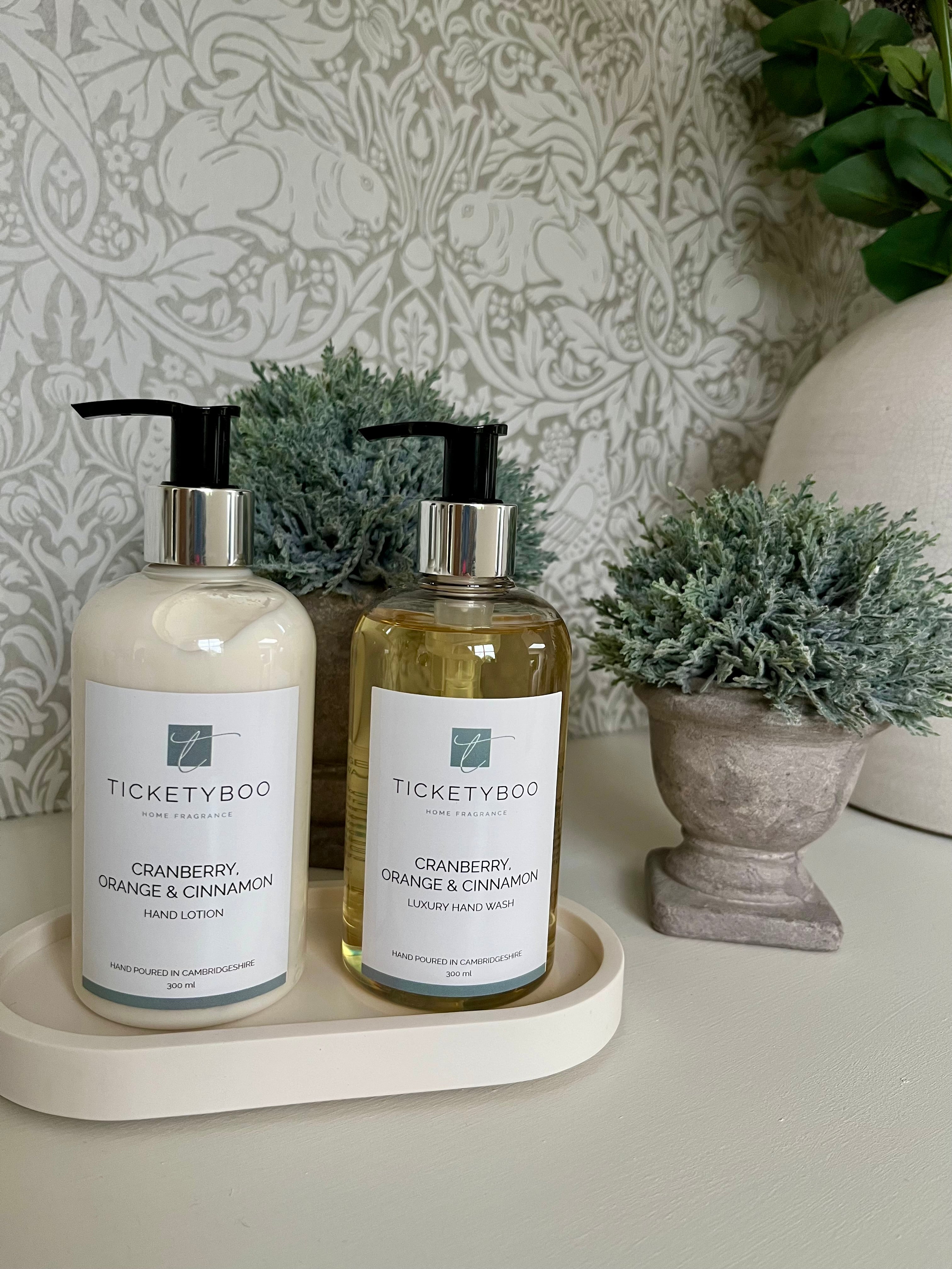 Hand Wash & Hand Lotion Duo – Ticketyboo Home Fragrance